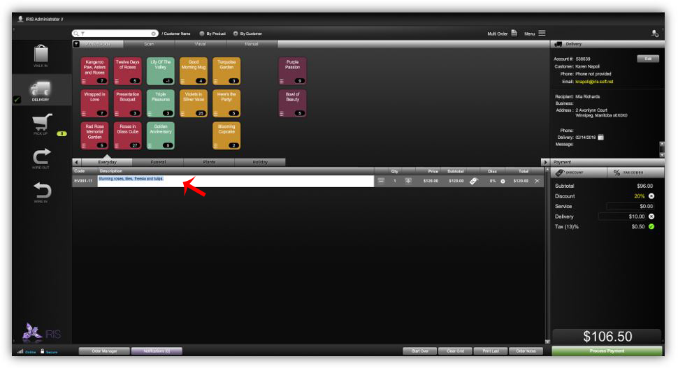 How to Edit a Product Description – Simply IRIS